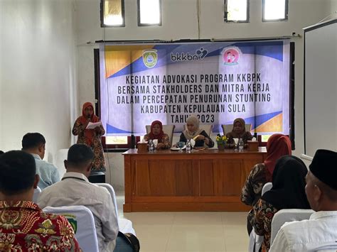 Dp2kb Target Tahun 2024 Kasus Stunting Di Sula Turun 14 Persen
