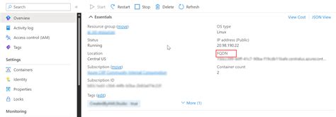 Azure Deploy Reactjs Application On The Container Instance Stack
