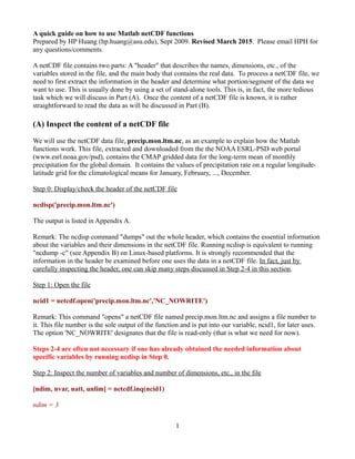 Matlab Netcdf Guide PDF
