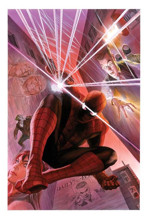 Alex Ross Illustrates New Amazing Spider Man Variant Cover
