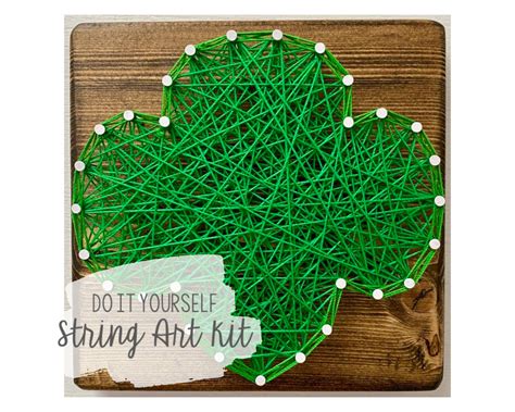 Diy 5×5 Girl Scout Trefoil String Art Kit Artofit