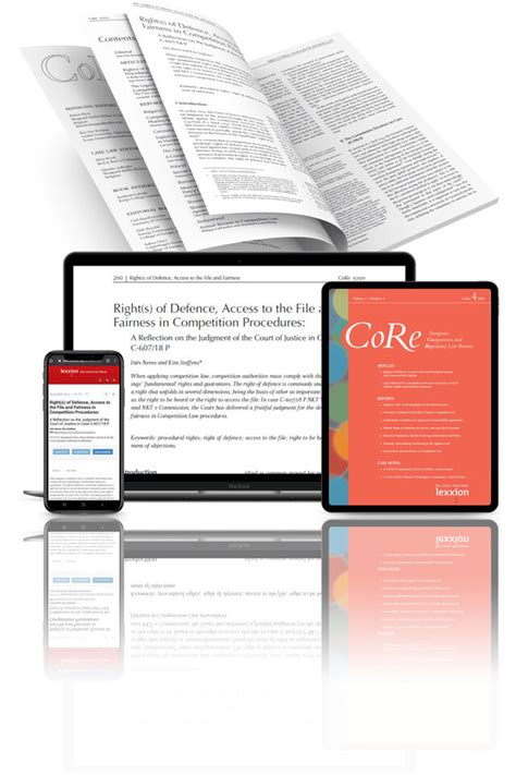 CoRe European Competition And Regulatory Law Review