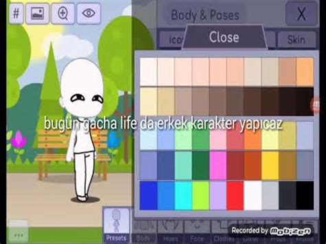Gacha Life Erkek Karakter Yapımı Youtube