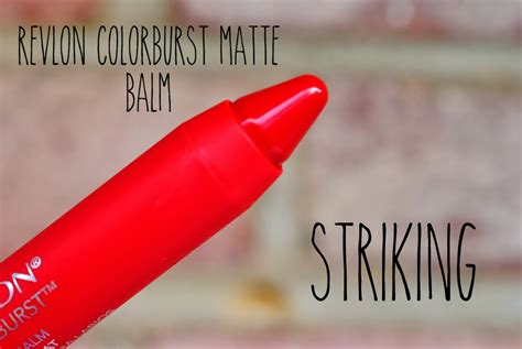 Review And Lip Swatches Revlon Colorburst Matte Balms Matte Crimson
