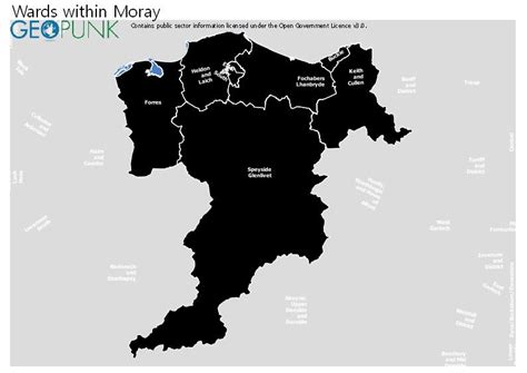 Map And Details For Moray Council Local Authority