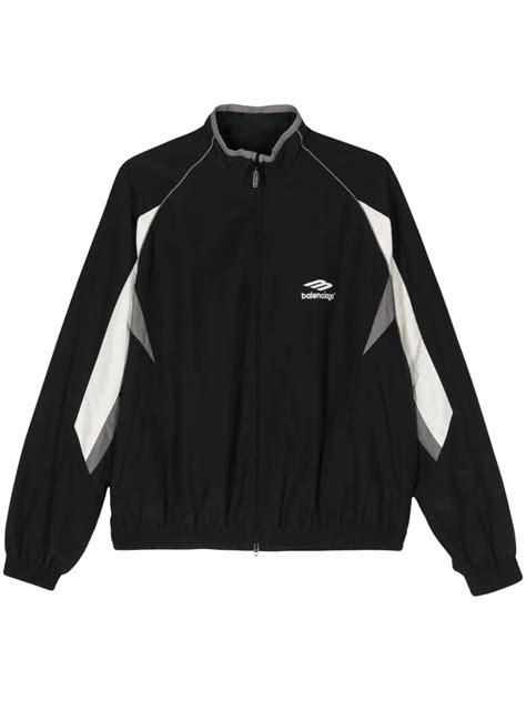 Balenciaga 3B Sports Icon Jacket Black FARFETCH