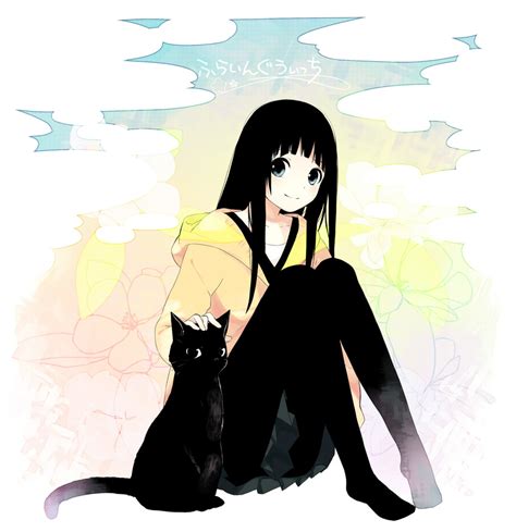 Kowata Makoto And Chito Flying Witch Drawn By Run723 Danbooru