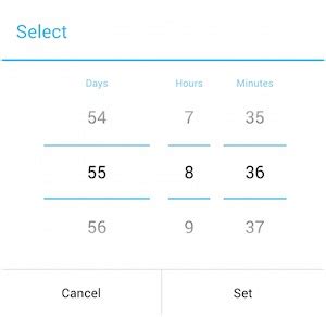 Anypicker Custom Picker Library Date Time Rating Etc Ios Android Windows