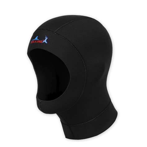 2 Sizes 3mm Double Lined Neoprene Wetsuit Hood Diving Surf Kayak Scuba