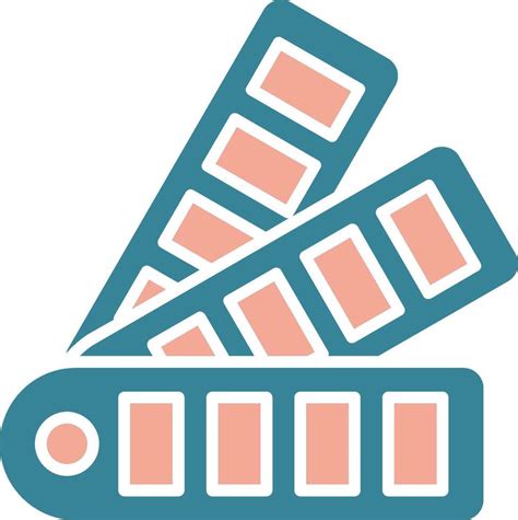 Pantone Glyph Two Color Icon 43465546 Vector Art At Vecteezy