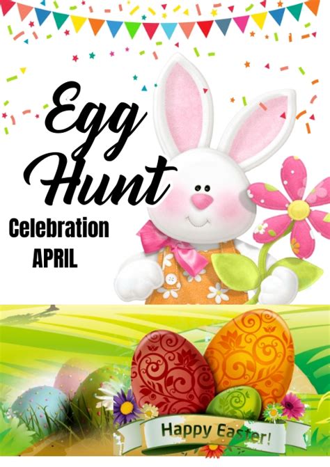 Egg Hunt Template Postermywall