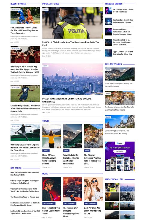 Wordpress News Template Take Your Postx Sites To New Heights Wpxpo