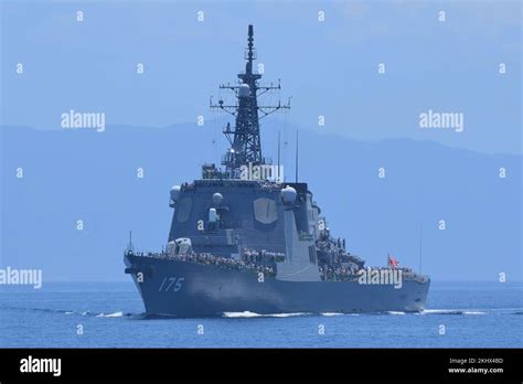Kyoto Prefecture Japan July 25 2014 Japan Maritime Self Defense Force Js Myōkō Ddg 175