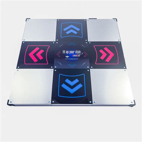 Mata Taneczna Ltek Metal Black Interactive Mats L Tek
