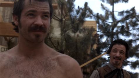 Auscaps Timothy Olyphant Shirtless In Deadwood 1 04 Here Was A Man