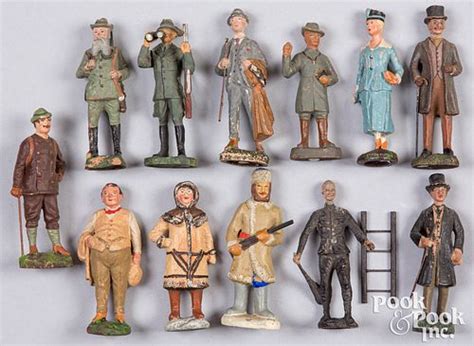 Large Scale Elastolin Figures Sold At Auction On 1st December Pook And Pook