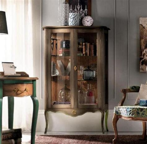 Jvmoebel Glasvitrine Glasschrank Wohnzimmer Vitrine Sideboard Vitrinen