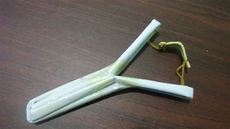 [macefacture4k] How To Make A Paper Slingshot Very Sİmple And