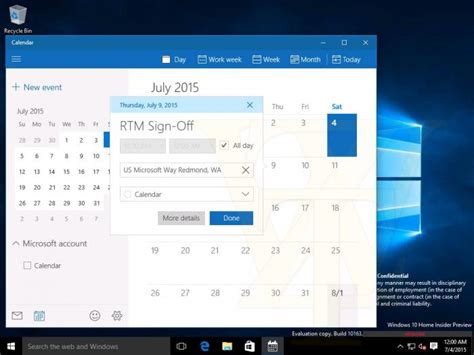 Se filtran imágenes de Windows 10 Build 10163