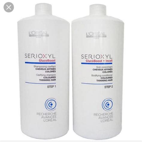 Loréal Serioxyl Clarifying Shampoo And Conditioner For Coloured Hair