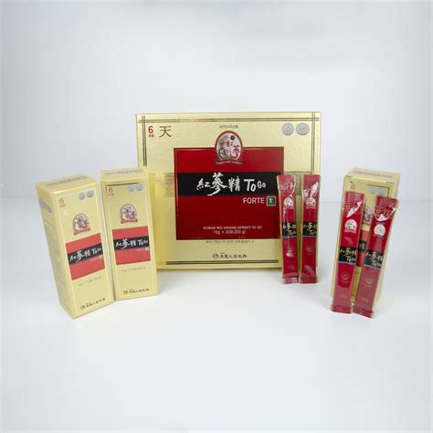 Korean Red Ginseng Extract To Go Energy Shot Ginseng Saponin Ginsen