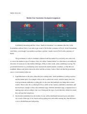 ECO 201 Module 4 Assignment Docx SNHU ECO 201 Module Four Simulation