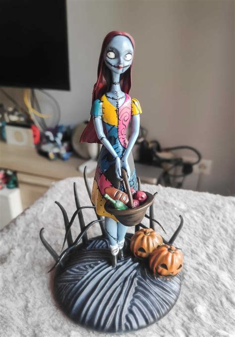 Archivo Stl Sally The Nightmare Before Christmas 🎄 ・modelo Para
