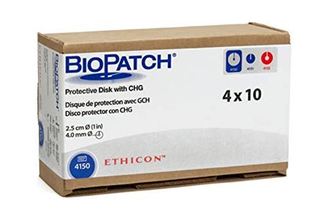 Biopatch Dressing 25mm Disc 4mm Hole Case Of 40 Medisave Uk