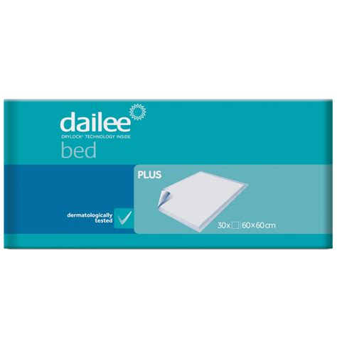 Podkład Higieniczny Dailee Bed Plus 60 Cm X 60 Cm 30 Sztuk Apteline Pl