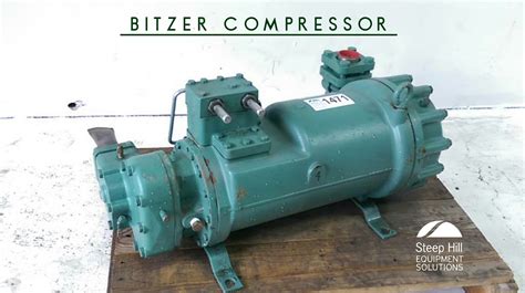 Used Sold Bitzer Semi Hermetic Screw Compressor At Steep Hill Equipment