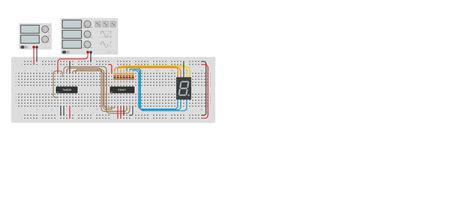 Circuit Design Contatore Con Display Tinkercad