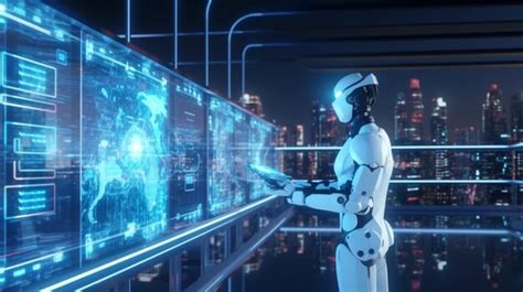 Premium Photo Businessman Using Ai Technology For Data Analysis Ai