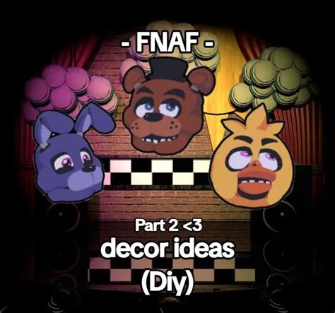 More Fnaf Room Diys For You Most Of These Found On Pinterest Besides