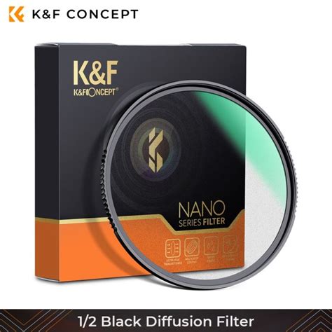 Kandf Concept 12 Black Diffusion Lens Filter Hd Optical Glass Waterproof