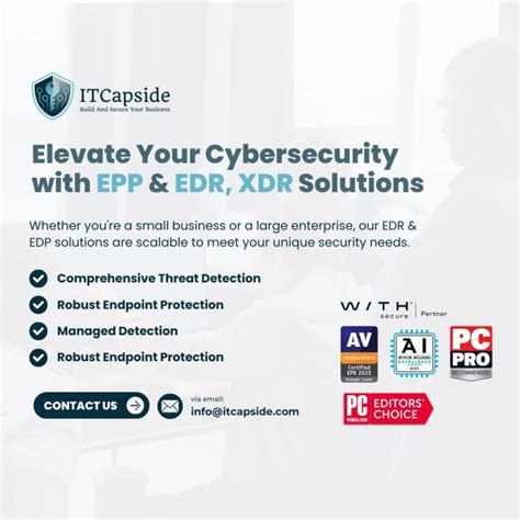 boost your cybersecurity with epp and edr solutions itcapside posted on