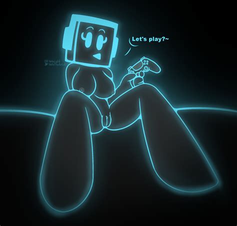 Rule 34 Cube Head Game Controller Headphones Lumi Project Arrhythmia