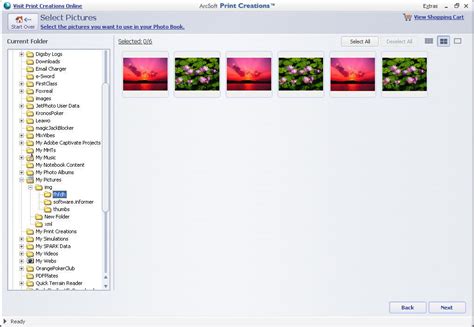 Arcsoft Print Creations Software Legsshirt