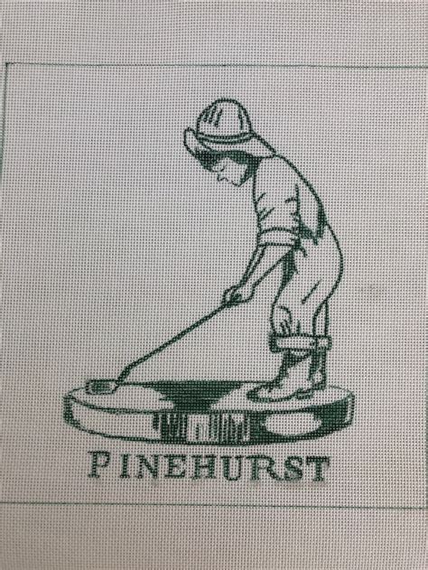 Pinehurst Putter Boy Moore Than Needlepoint
