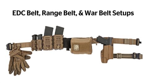 Edc Belt Range Belt And War Belt Setups Recoil Offgrid 60 Off