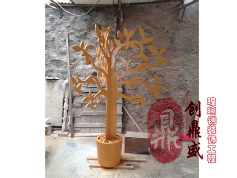 玻璃钢黄金树 深圳市创鼎盛玻璃钢装饰工程有限公司