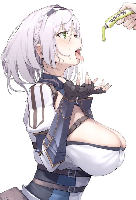 Rule 34 1other Ambiguous Gender Arm Guards Armor Bangs Black