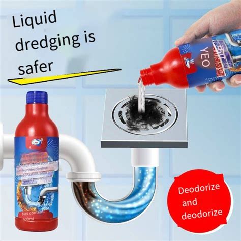 Pipeline Unblocking Agent 500ml Liquid Strong Toilet Unblocking Device