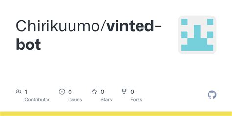 Github Chirikuumovinted Bot