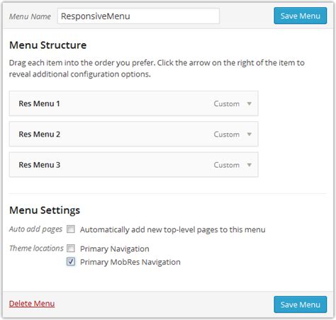 Creating A Mobile Friendly Responsive Menu For Your Wordpress Site