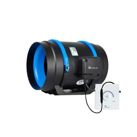 High Effective Grow Tent Ventilation 10 Silent Ec Mixed Flow Inline Duct Fan Bathroom