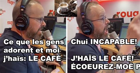 Michel Charette Pète Sa Coche Et Explique Pourquoi Il Déteste Le Café