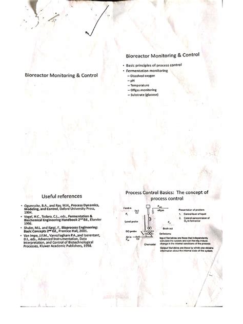 Bioreactor Monitoring And Control Pdf