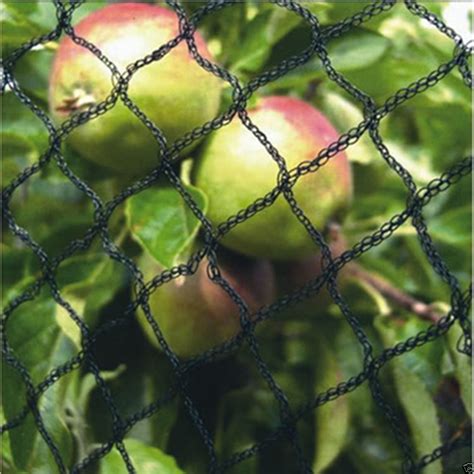 Knitted Mono Anti Bird Netting Black Premier Netting