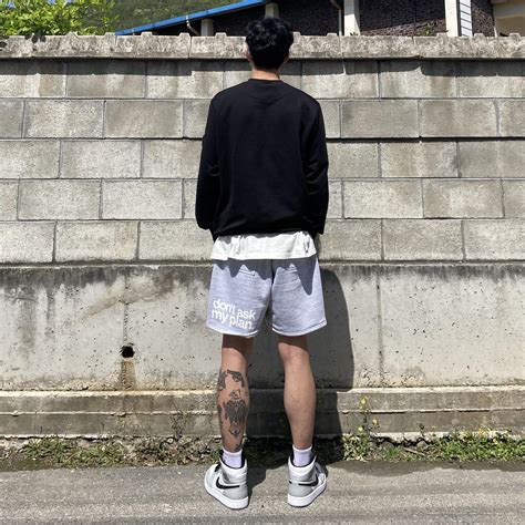 스웻반바지 코디 모티브 이펙트