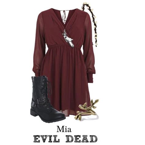 Evil Dead Mia Red Dress